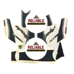 Graphics Sticker Set for TVS Apache RTR 160 | Type 3 | Yellow Bike ...